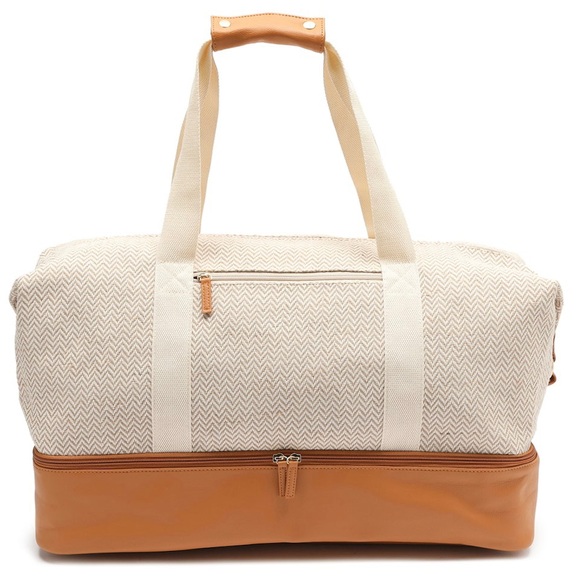 DSW | Bags | Dsw Cream Weekender Bag | Poshmark